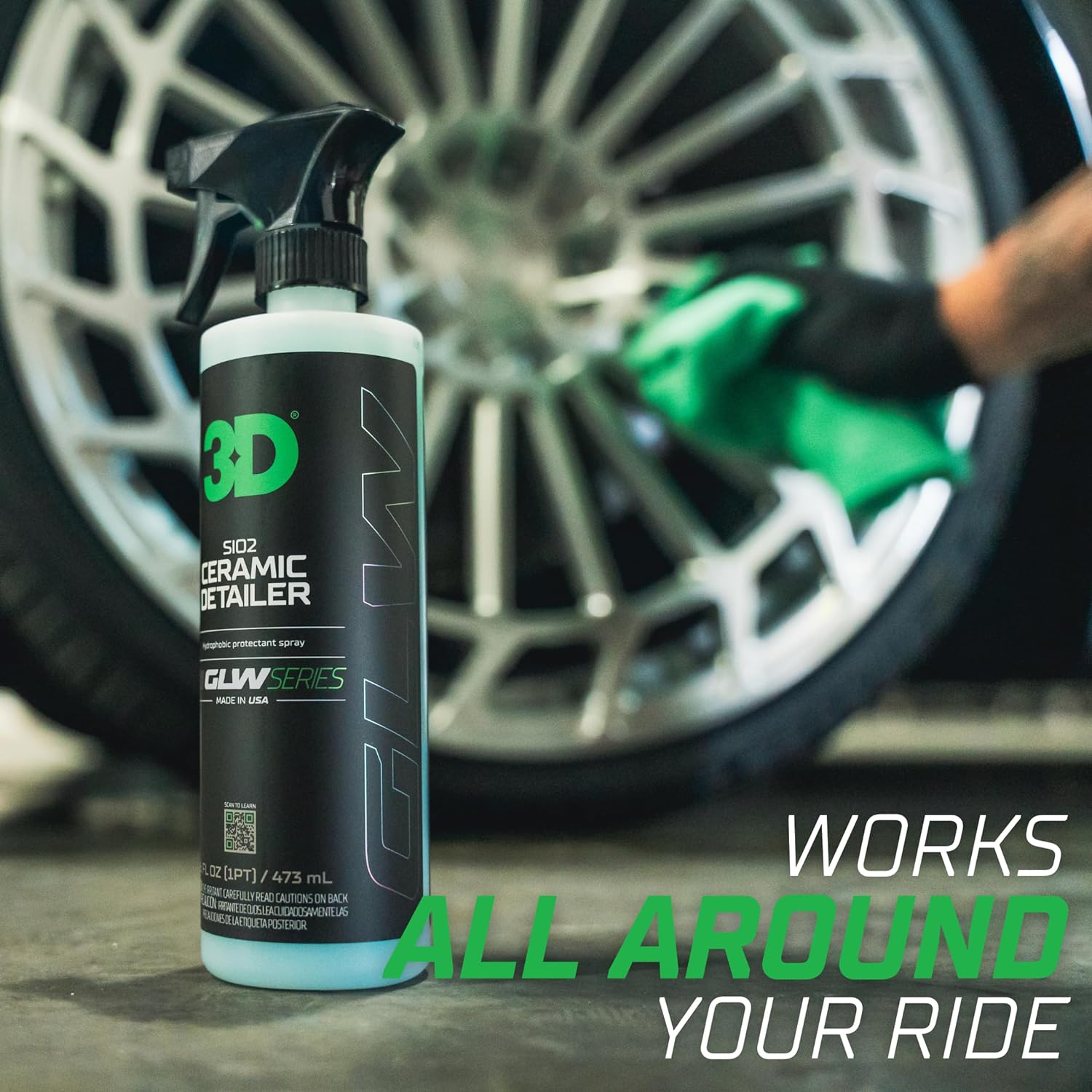 SiO2 Ceramic Detailer - best Ceramic Glass Cleaner, for car glass care